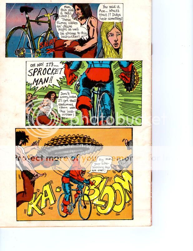 "Sprocket Man" comic book | Rat Rod Bikes Bicycle Forum