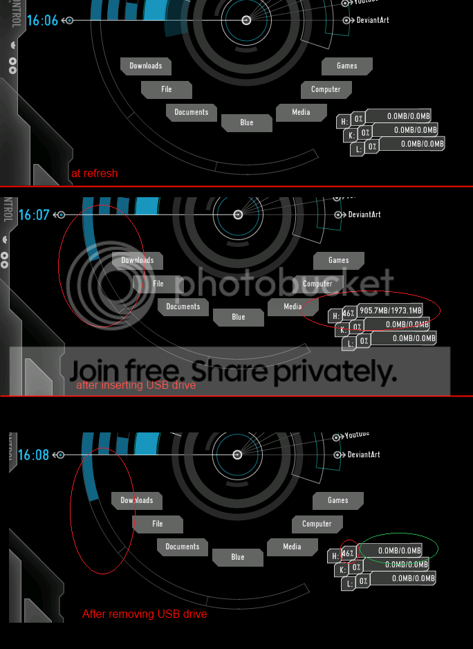 Removable USB storage measures not updating properly - Rainmeter Forums