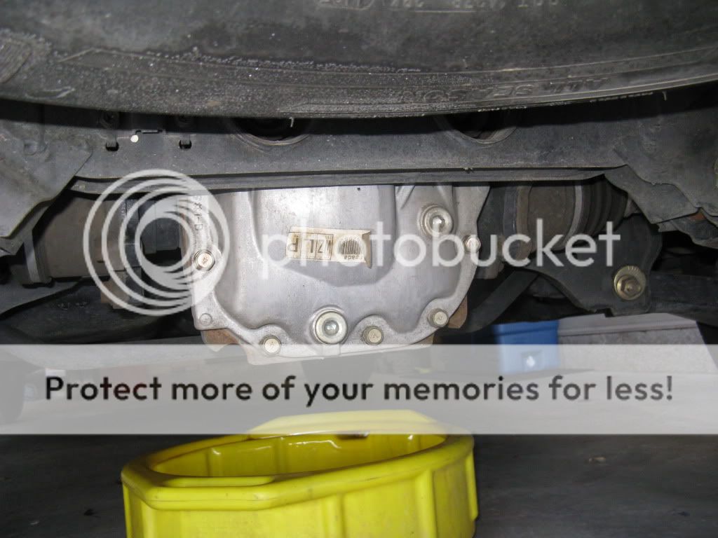 Diff servicing front and rear (4x4) | Nissan Armada & Infiniti QX56 Forums