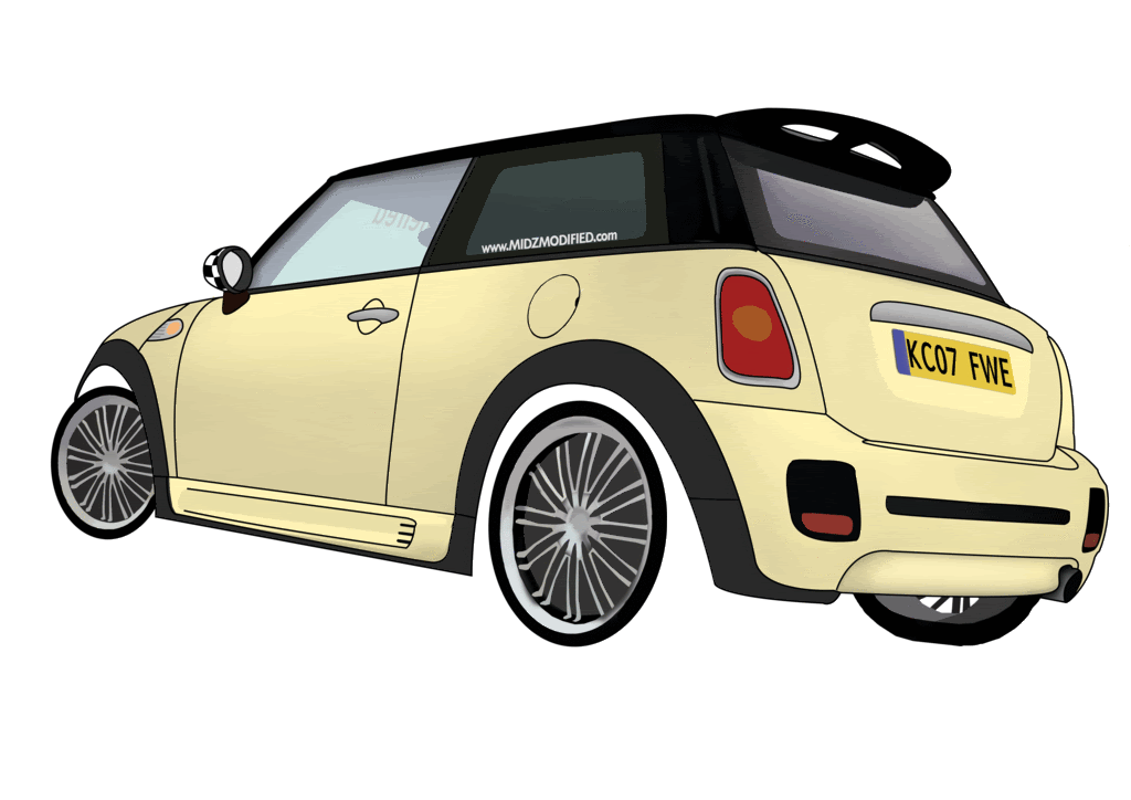Cartoonized Mini! | MINI Cooper Forum
