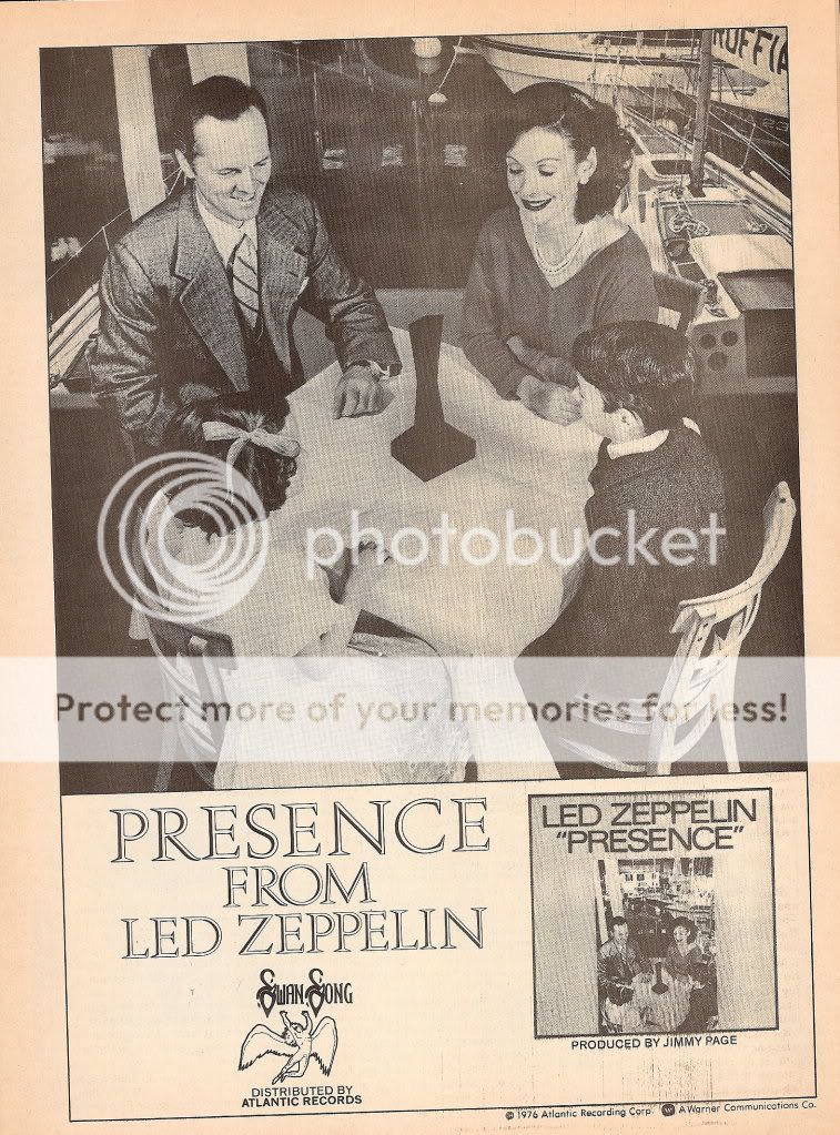 Led Zeppelin Retro Ads - Led Zep Trivia - Led Zeppelin Official Forum