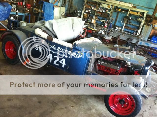 2X NHRA National Champion B/SR #424 The BLUE RACER Model A Roadster 32 ...